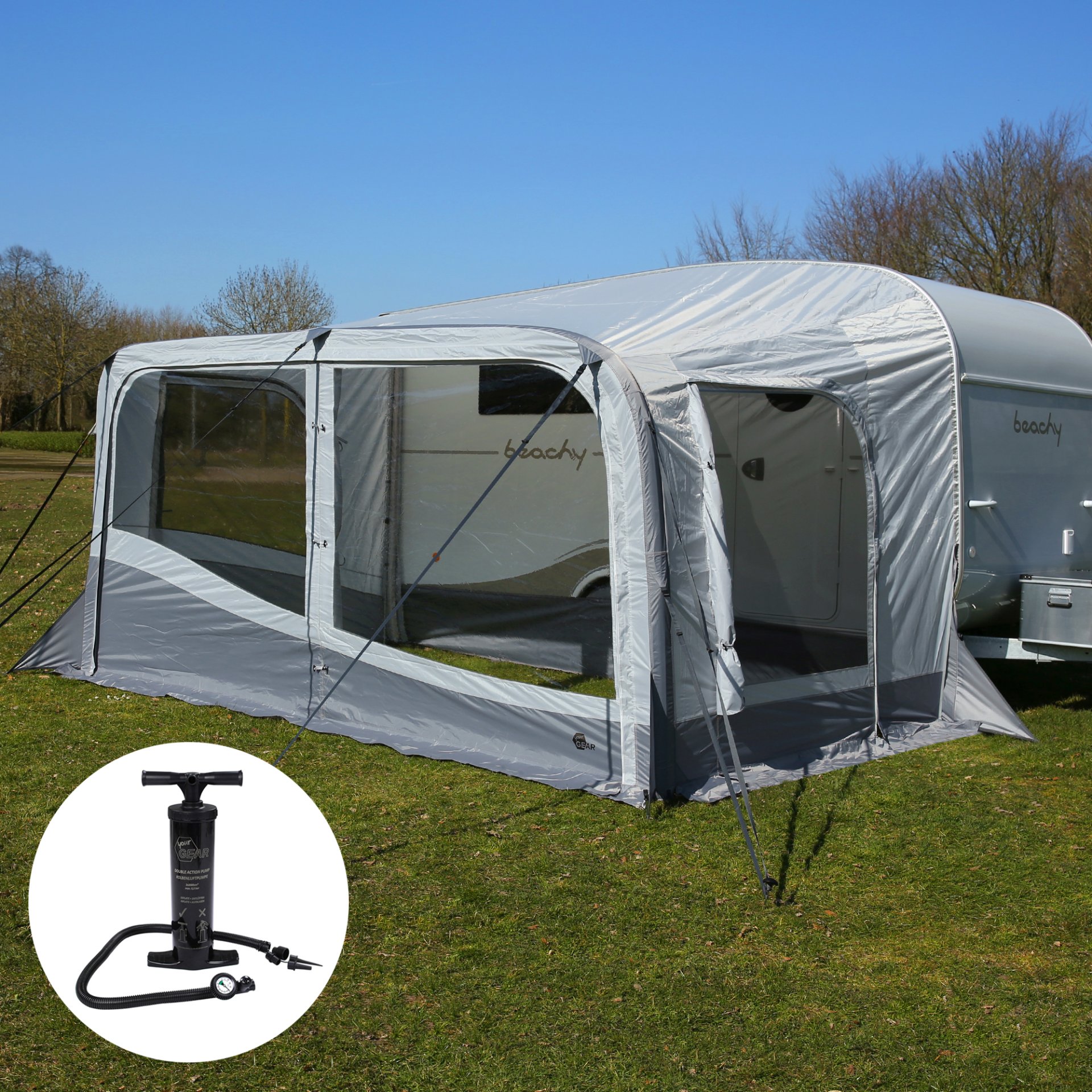 your GEAR Brela Air 360 - inflatable awning for Hobby beachy 360 ...